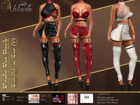 Second Life Marketplace - Ahlure - Karla Fat Pack (ADD ME)